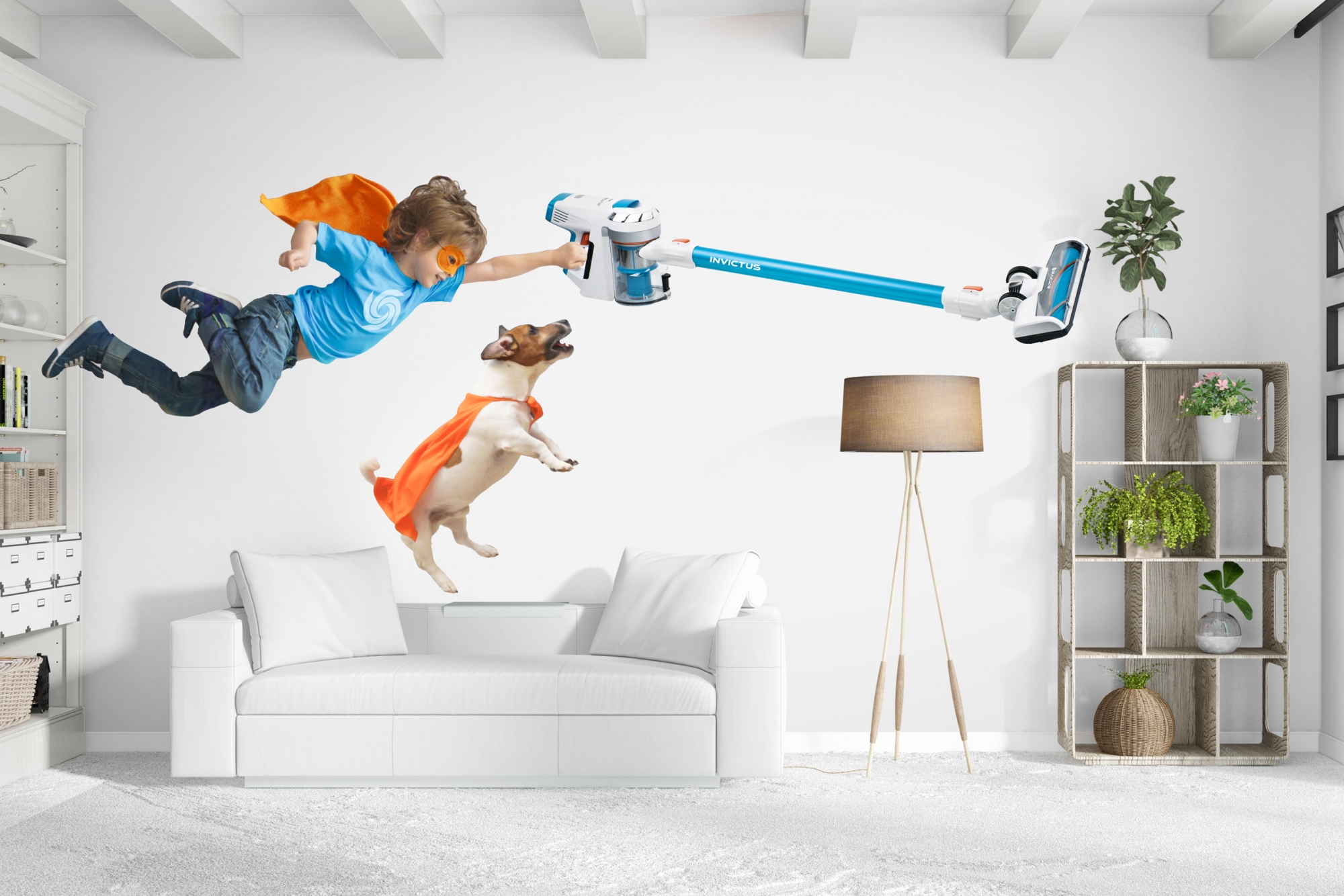 Invictus X7 | Genius | Akkustaubsauger mit Nassreiniger