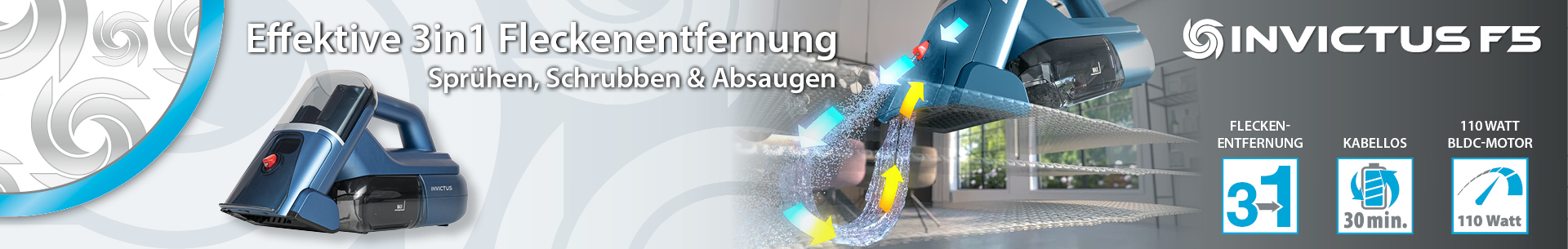 INVICTUS F5 – flexibel und stark gegen Flecken